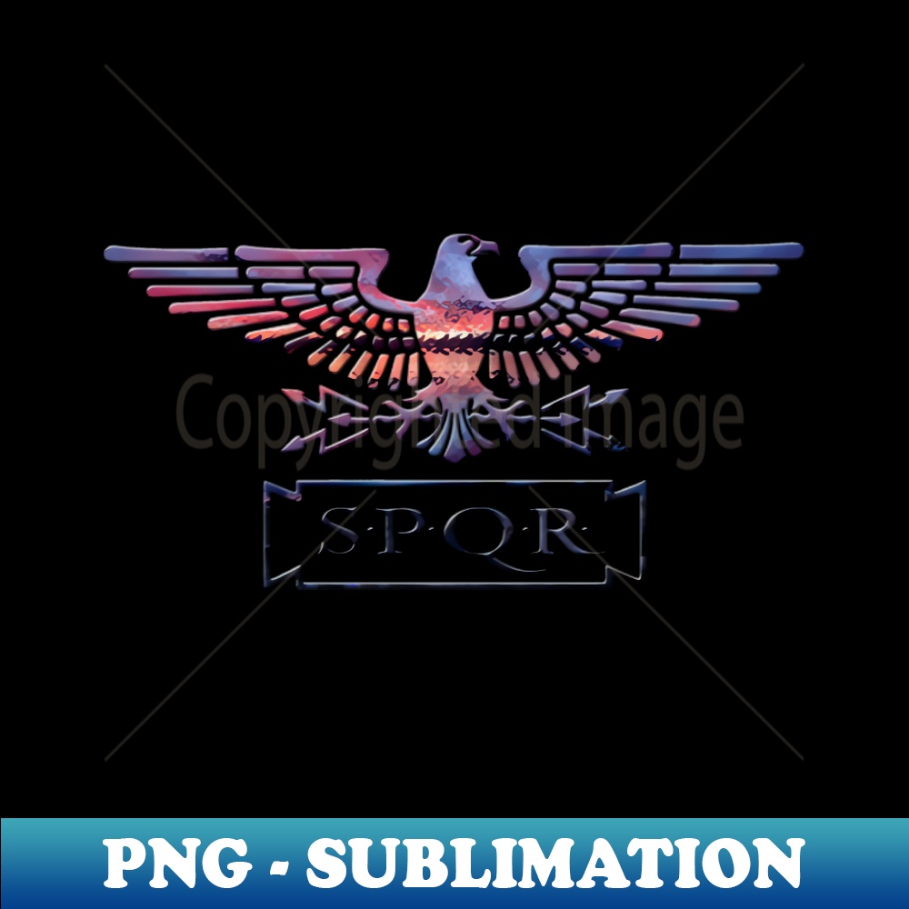 SPQR- Roman Empire Standard Shield Golden eagle - Exclusive | Inspire ...