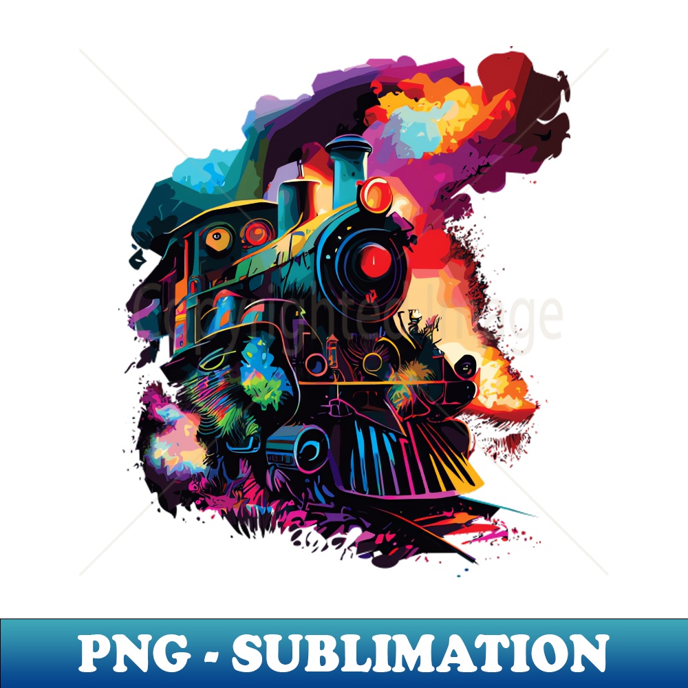 Train - PNG Transparent Digital Download File for Sublimatio - Inspire ...