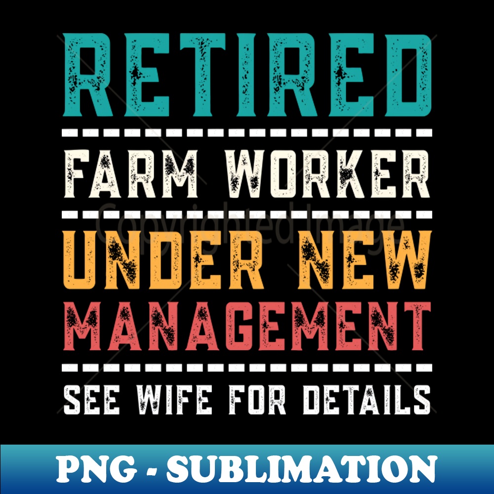 Vintage Retired FARM WORKER Retirement Gift For Men - Specia | Inspire ...