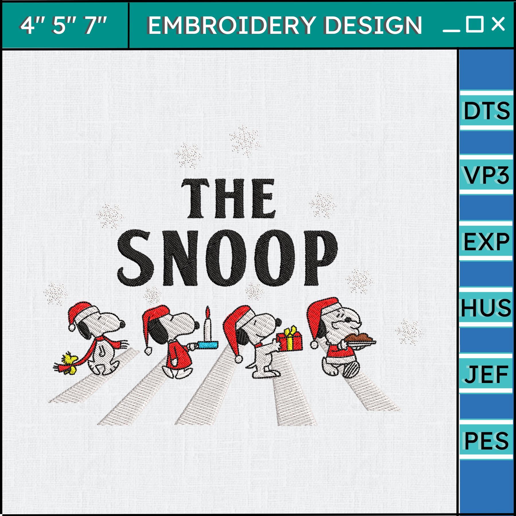 Christmas Embroidery Designs, The Snoop Embroidery Files, Me - Inspire ...