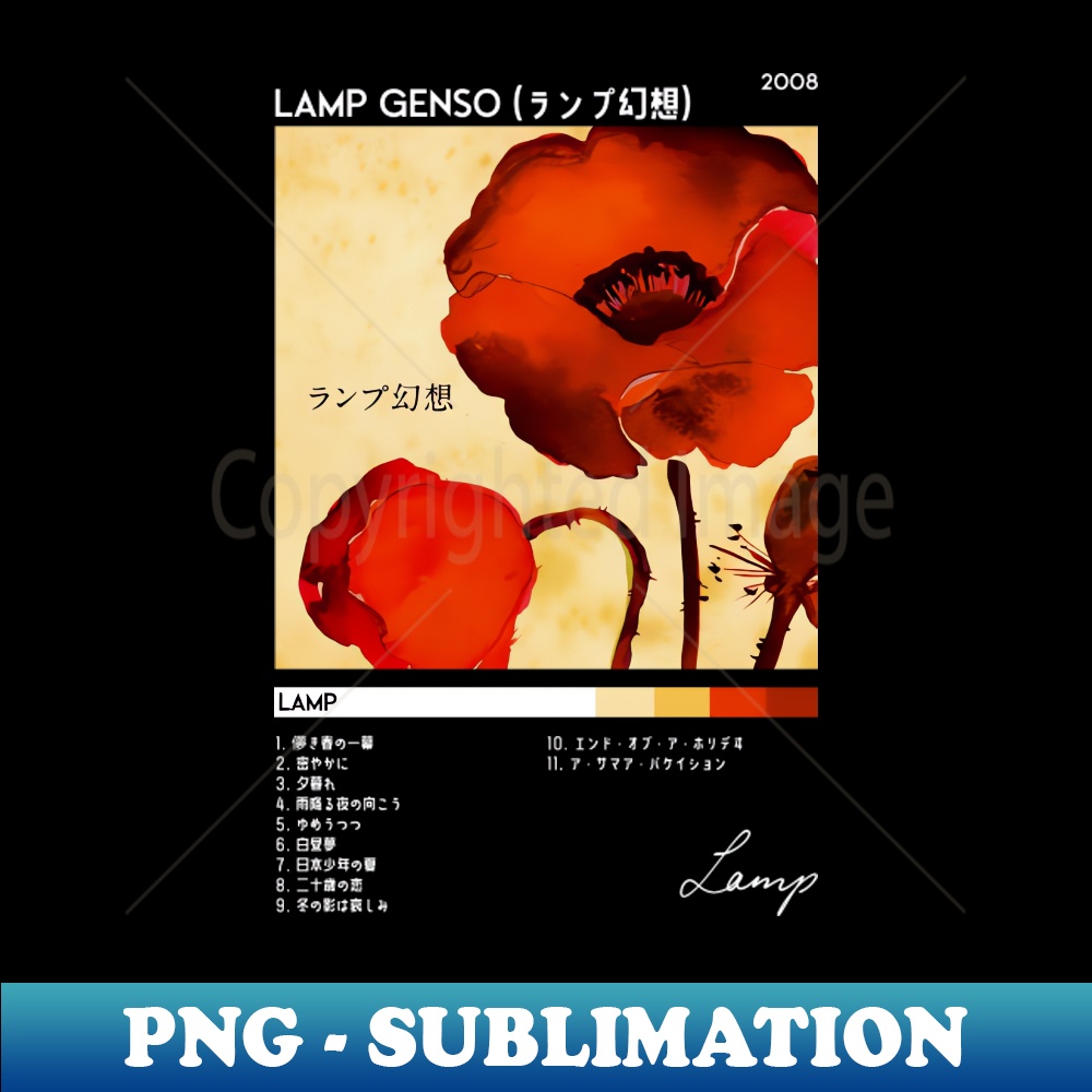Lamp GensoGensou Album Cover - Lamp Track List - PNG Transp | Inspire ...