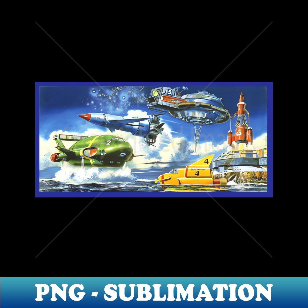 Vintage Japan Model Kit Box Art - One Thru Five - PNG Transp | Inspire ...