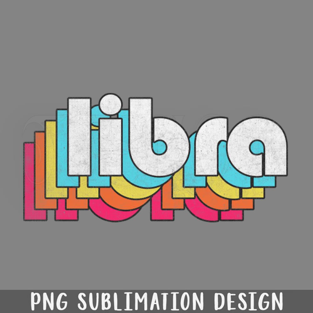 Libra Zodiac Birthdate Sign Design PNG Download | Inspire Uplift