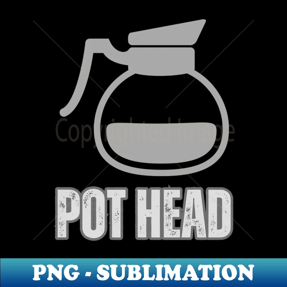 Coffee Pot Pot Head - High-Resolution PNG Sublimation File - | Inspire ...