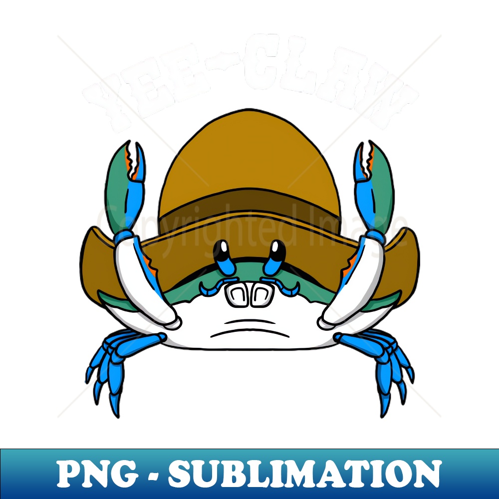 Yee-Claw Crab - High-Resolution PNG Sublimation File - Perfe | Inspire ...