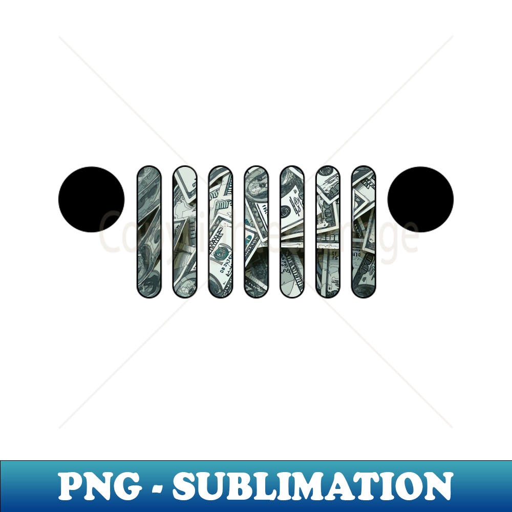 Jeep money - PNG Transparent Sublimation Design - Bring Your - Inspire ...