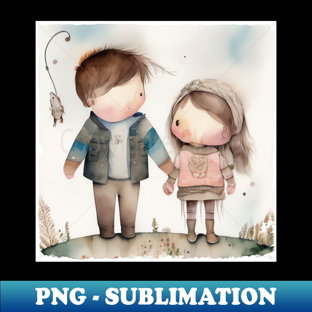 big brother and little sister drawing - Exclusive Sublimatio | Inspire ...