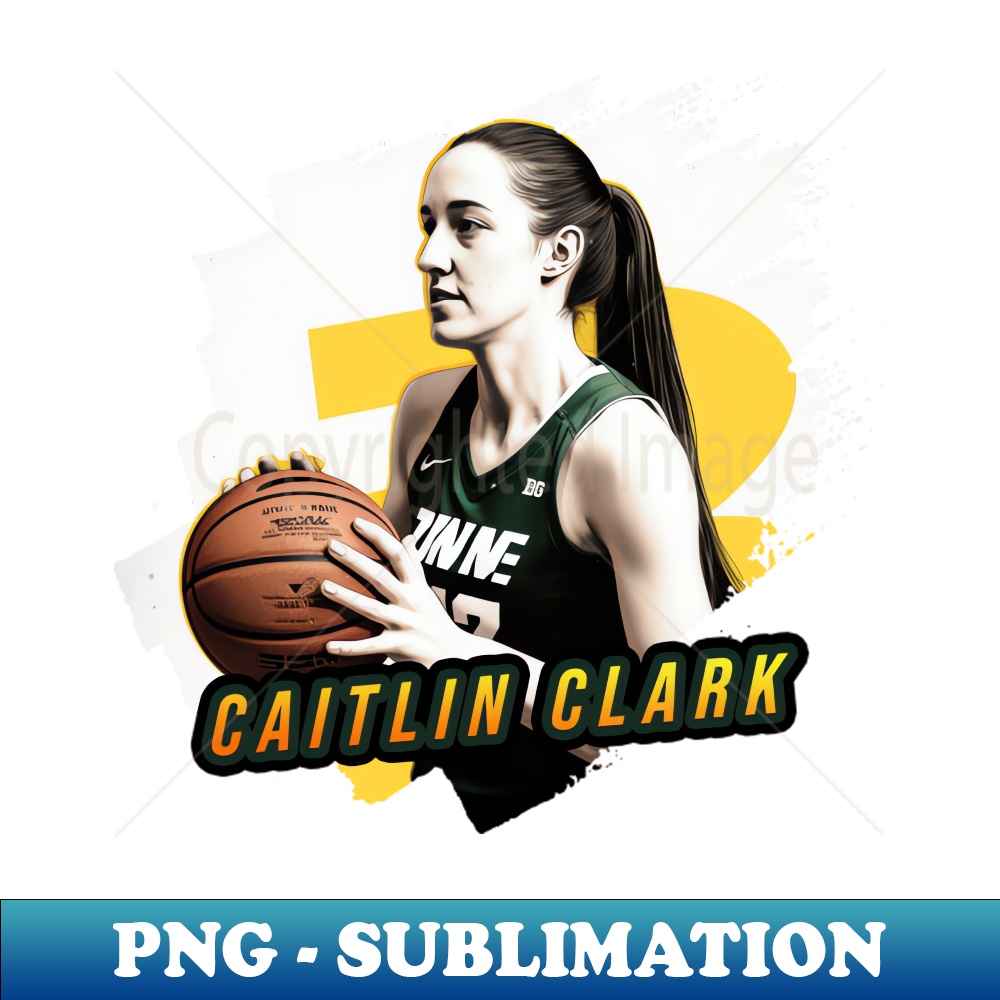 Caitlin Clark - Sublimation-Ready PNG File - Capture Imagina | Inspire ...