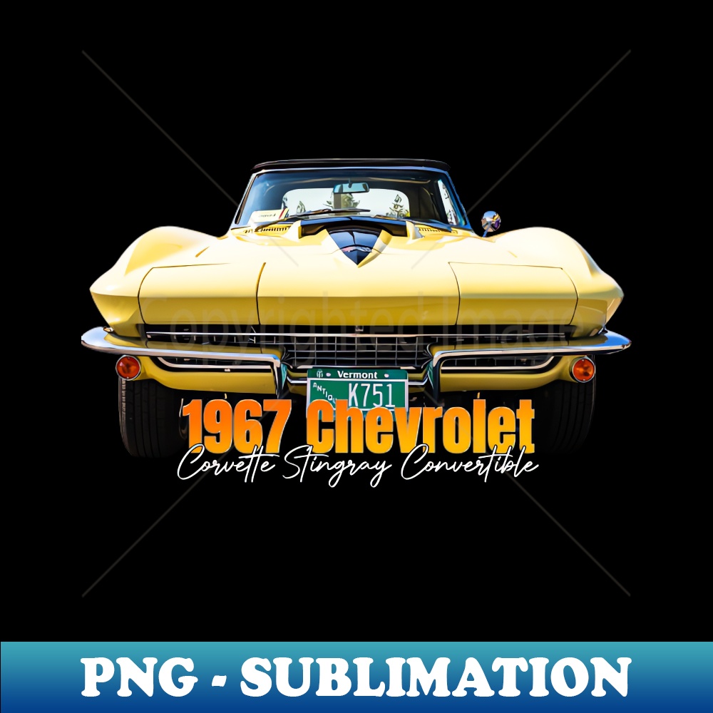 1967 Chevrolet Corvette Stingray Convertible - PNG Transpare | Inspire ...