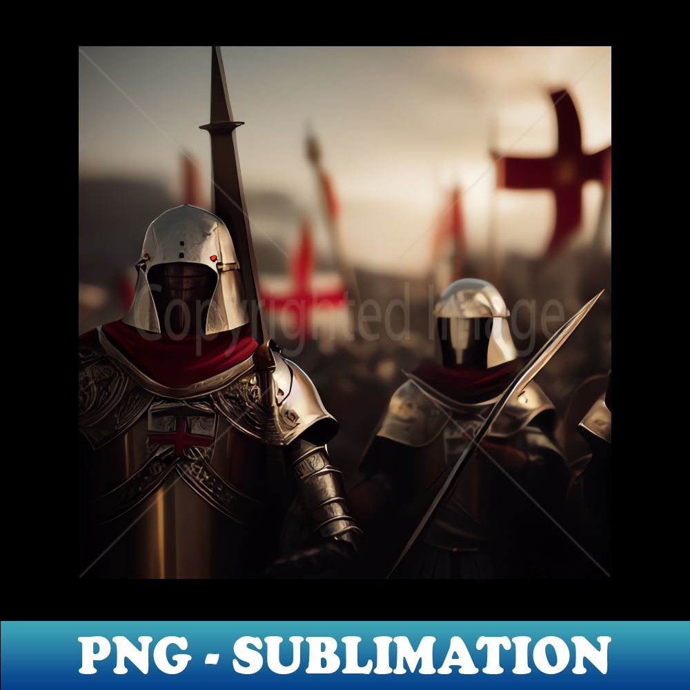 Knights Templar in The Holy Land - Modern Sublimation PNG Fi | Inspire ...