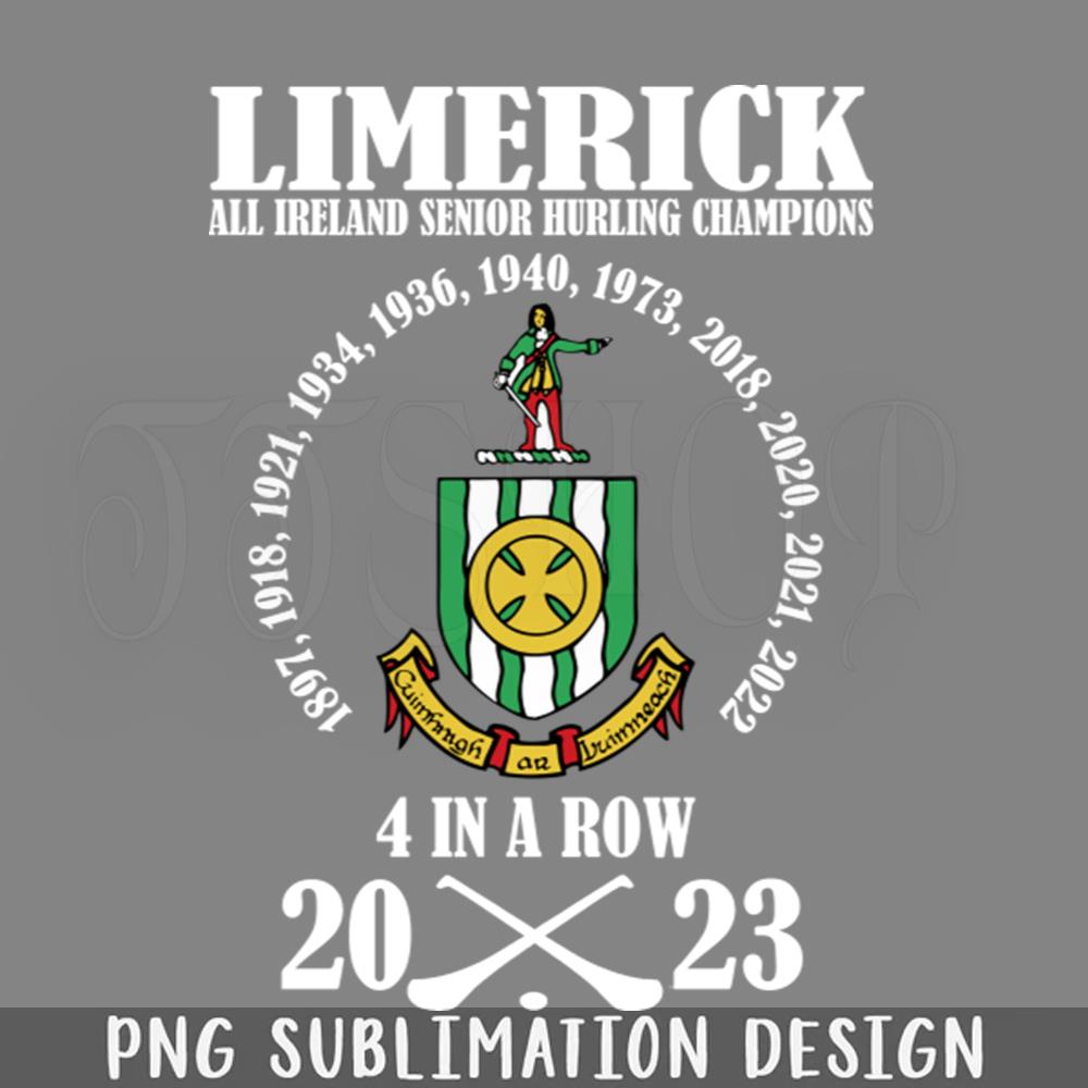 Limerick Hurling Champions 2023 PNG Download | Inspire Uplift