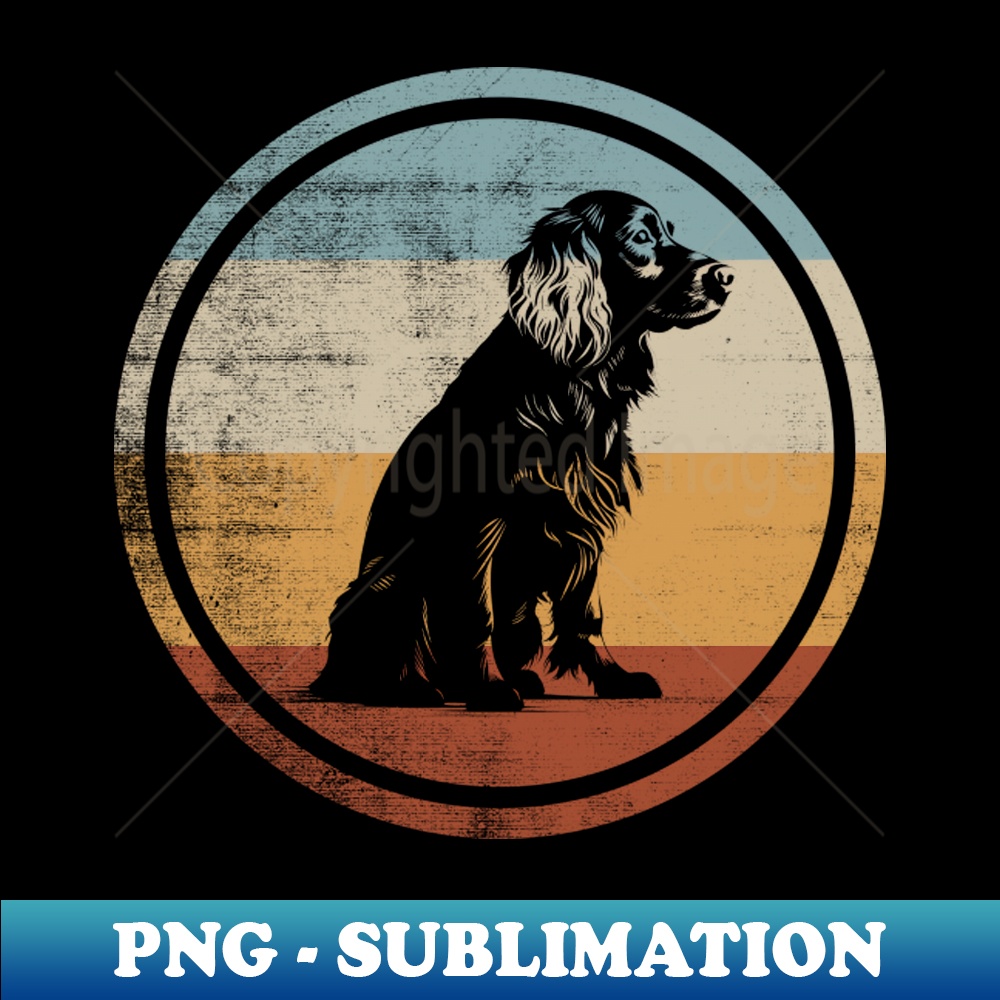 Retro Style Vintage Design Boykin Spaniel Dog - PNG Transpar - Inspire ...