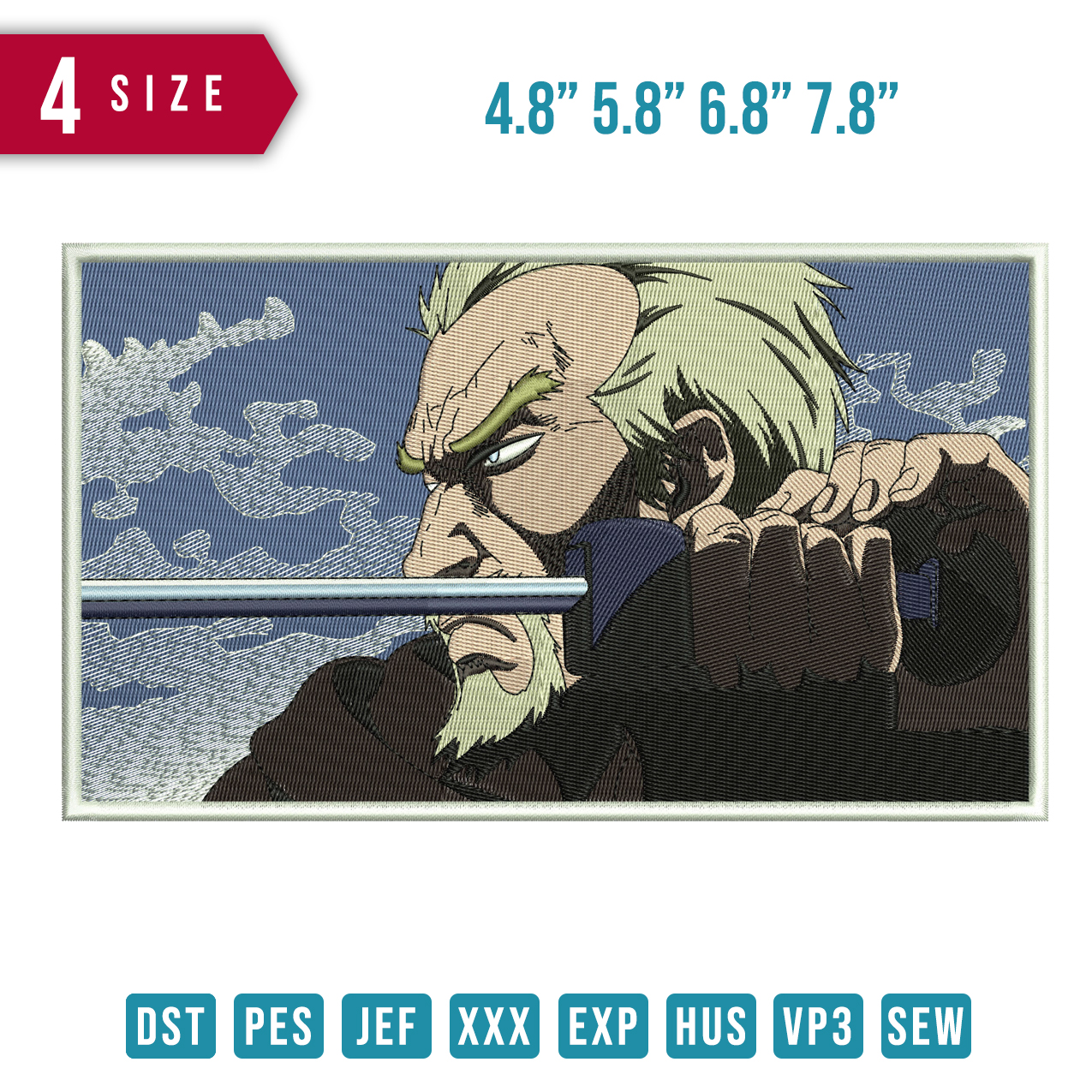 Vinland Saga Panel / Anime design / Anime Embroidery Pattern | Inspire ...