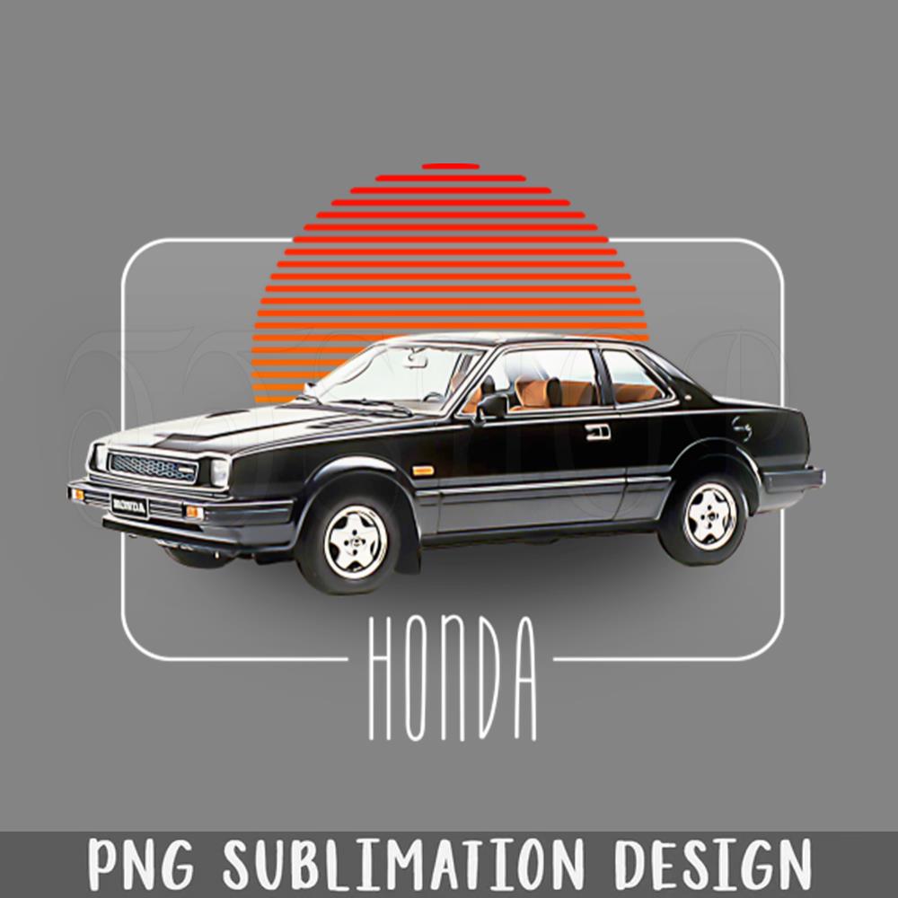 Honda relude Retro Classic Car Lover PNG Download | Inspire Uplift