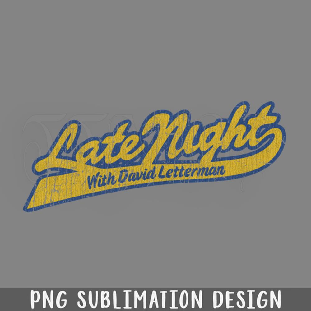 Late ight David Letterman PNG Download | Inspire Uplift