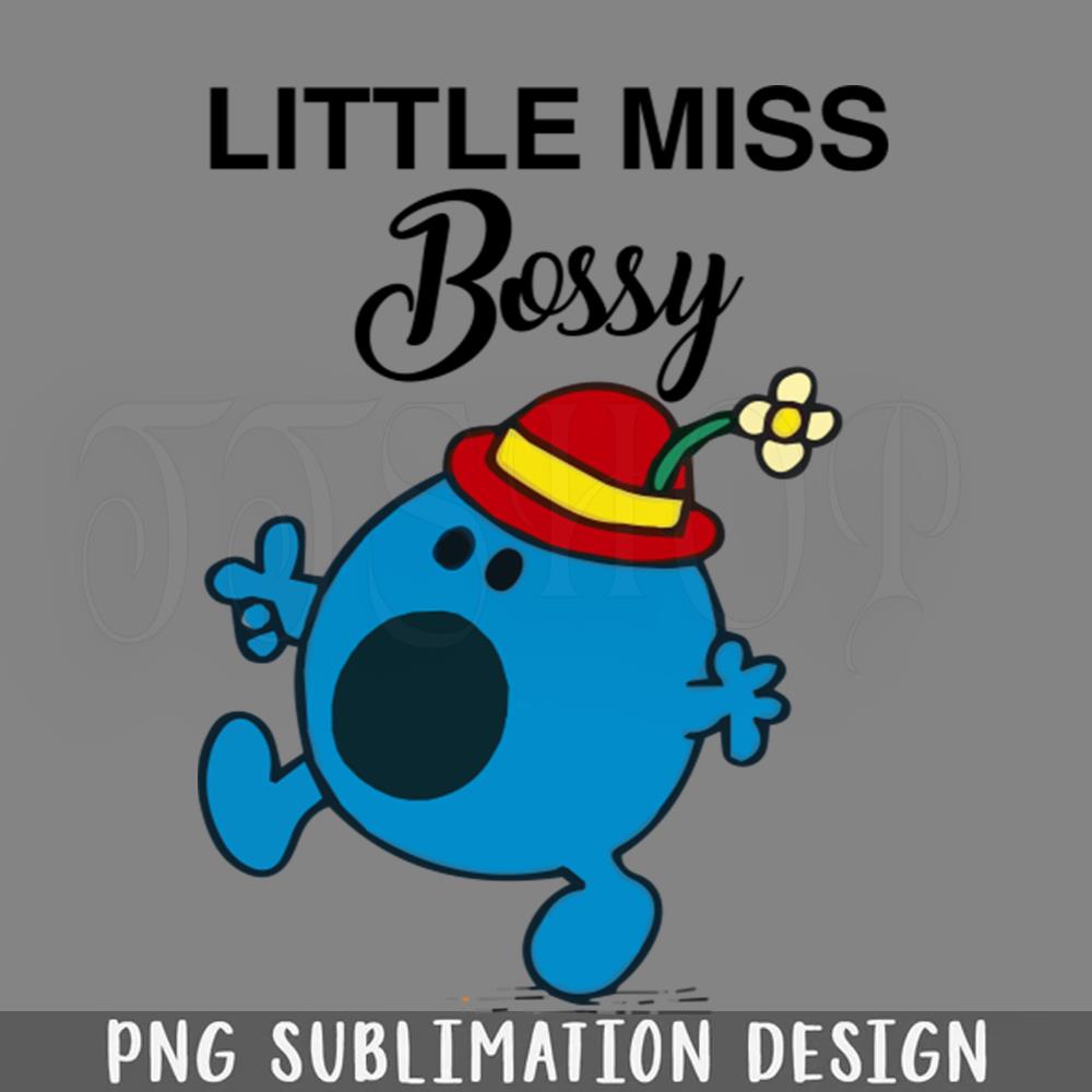 Little Miss Bossy PNG Download | Inspire Uplift