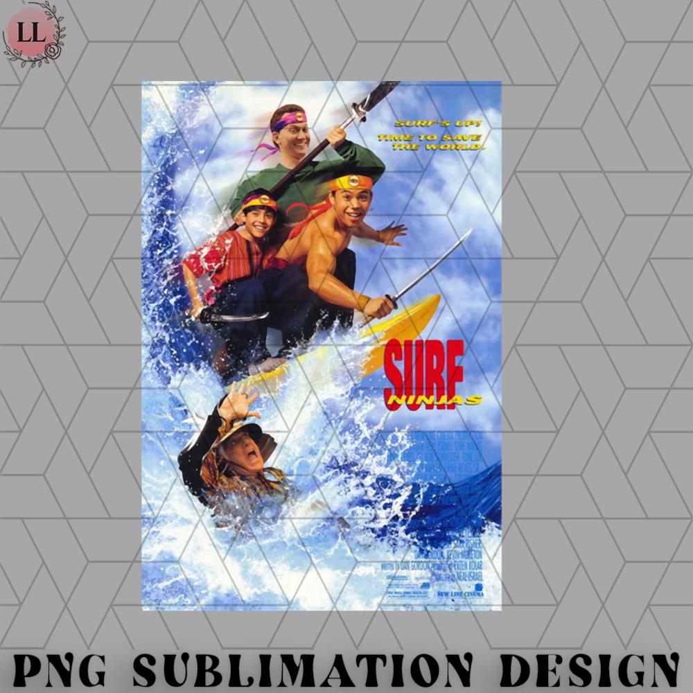 Surf Ninjas Movie Essential PNG Download | Inspire Uplift