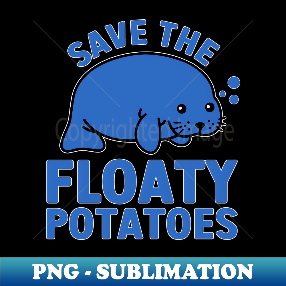 Save The Floaty Potatoes - Sublimation-Ready PNG File - Boos | Inspire ...