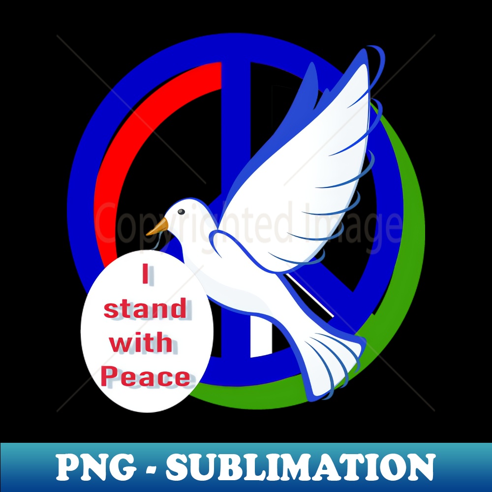 I Stand With Peace Israel Palestine War Lives - High-Resolut - Inspire ...