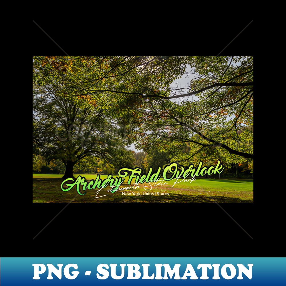 Archery Field Overlook Letchworth State Park New York - Vint | Inspire ...