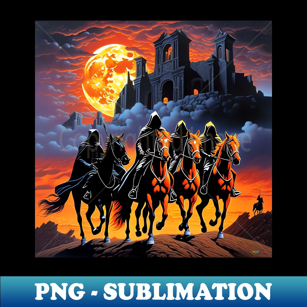 Apocalyptic Wraith Riders - Dark Fantasy Nightmare 33 - Inst - Inspire ...