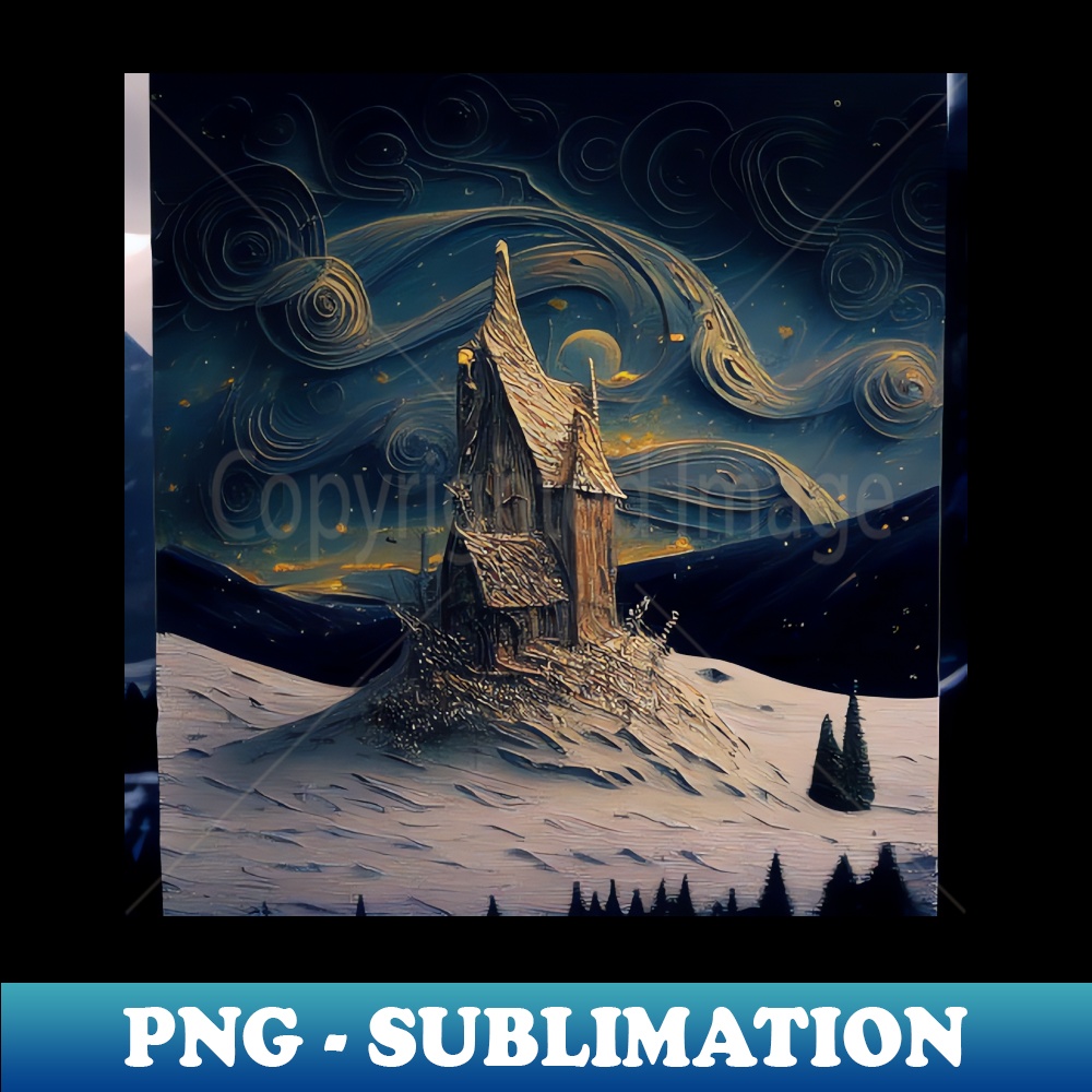 Starry Night Above The Shrieking Shack - Vintage Sublimation - Inspire ...