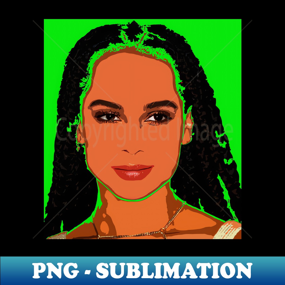 zoe kravitz - Aesthetic Sublimation Digital File - Revolutio - Inspire ...