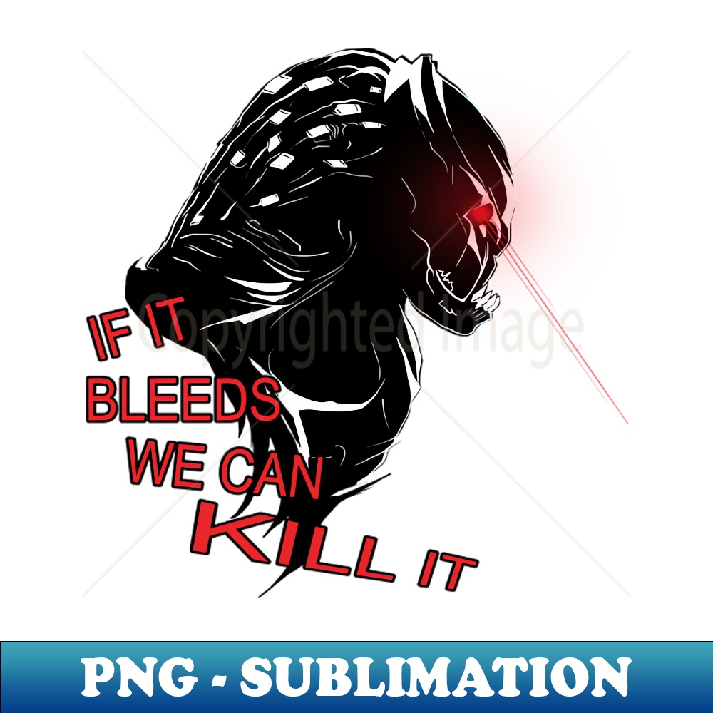 Predator Movie Quote - PNG Transparent Digital Download File | Inspire ...