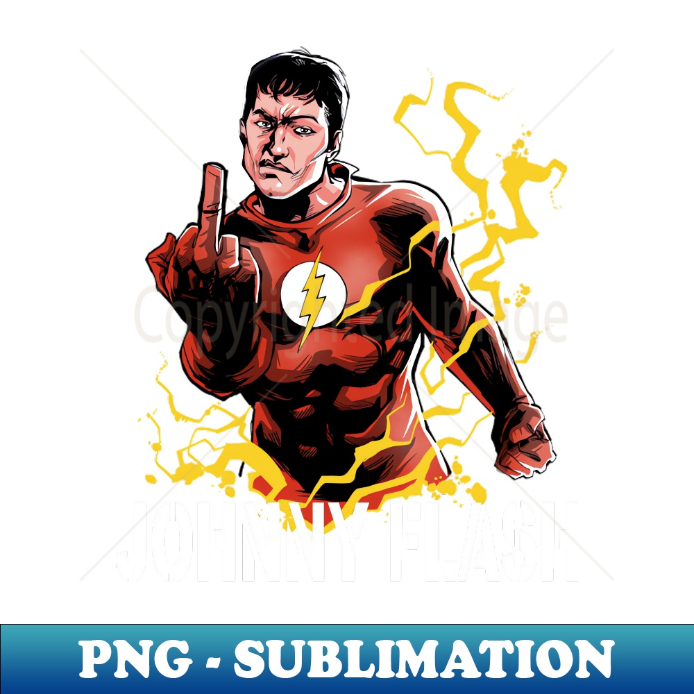 Johnny Flash - PNG Transparent Sublimation Design - Transfor | Inspire ...