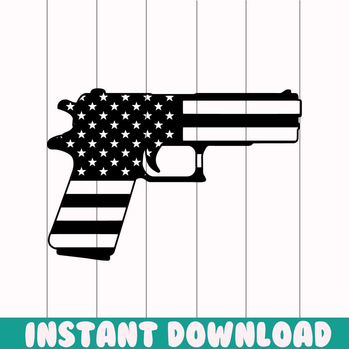 Gun Svg, Pistol Svg, American Flag, USA Flag, Weapon, Shooti | Inspire ...