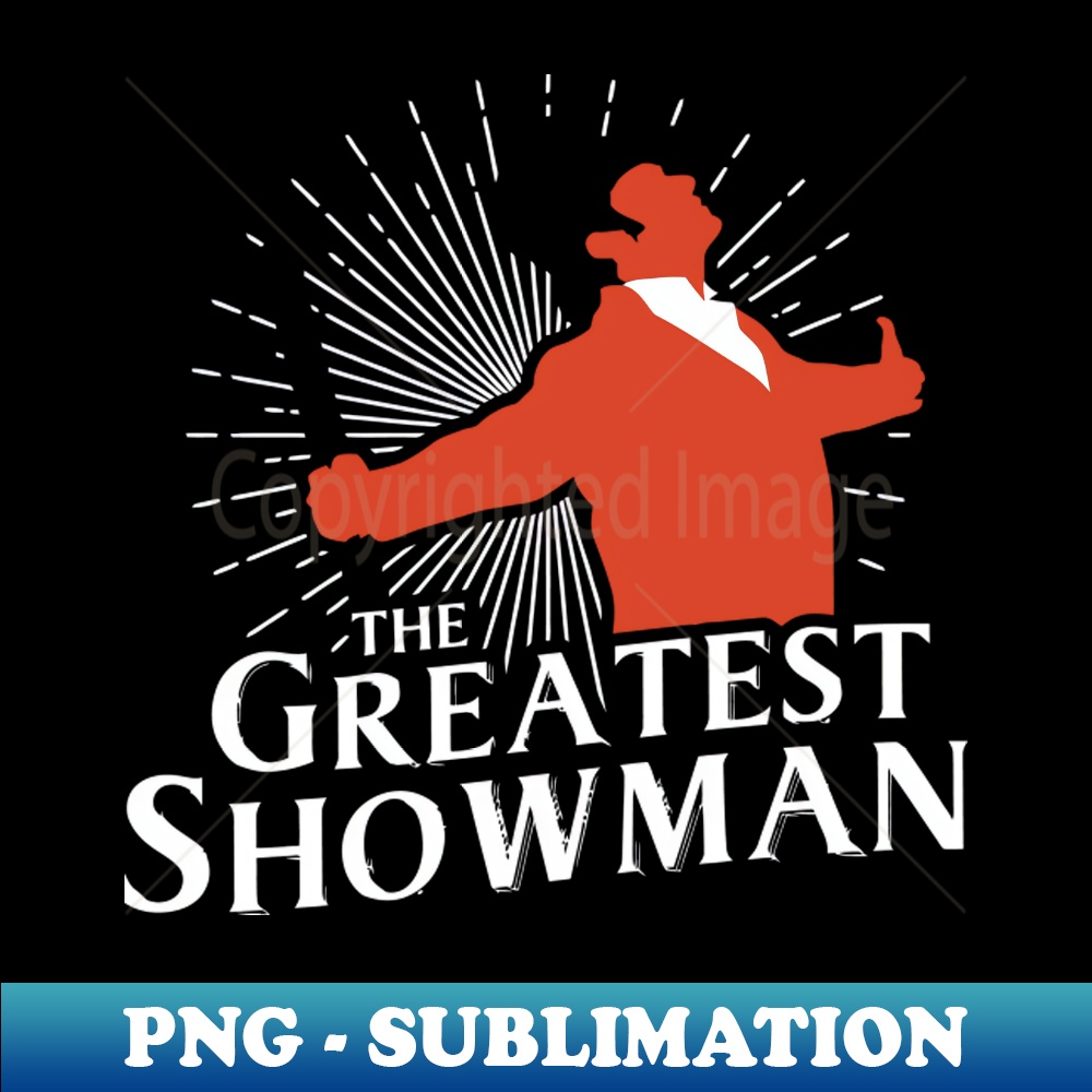 The Greatest Showman Ringmaster Silhouette - PNG Sublimation | Inspire ...