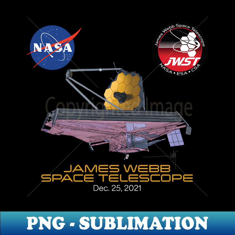 James Webb Space Telescope - PNG Transparent Digital Downloa - Inspire ...