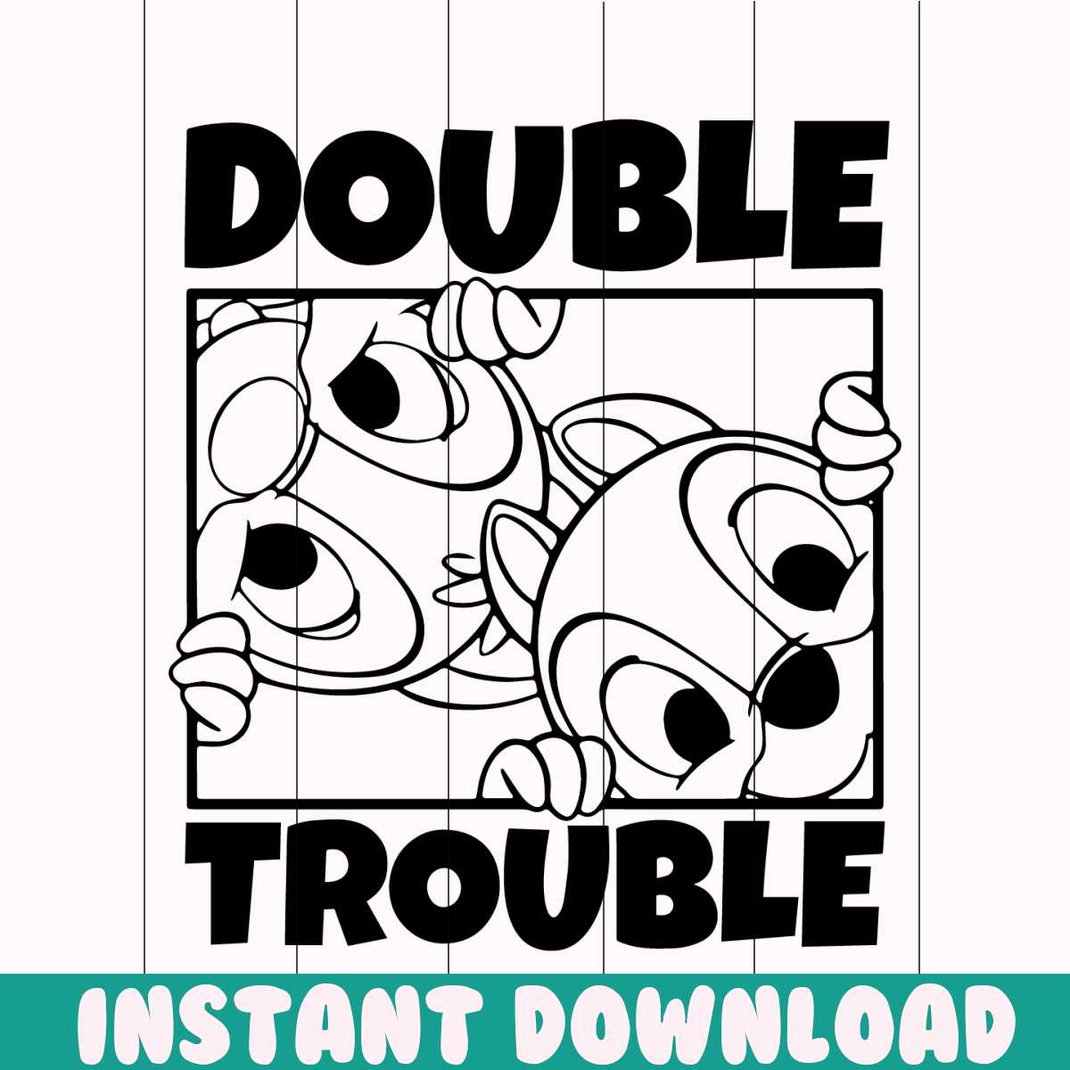 Double Trouble Svg Chip and Dale SVG Chip 'N Dale Rescue Ran | Inspire ...