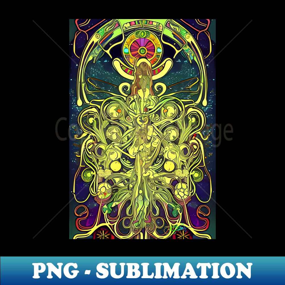 Trippy Psychonaut Surrealism 39 - PNG Transparent Sublimatio | Inspire ...