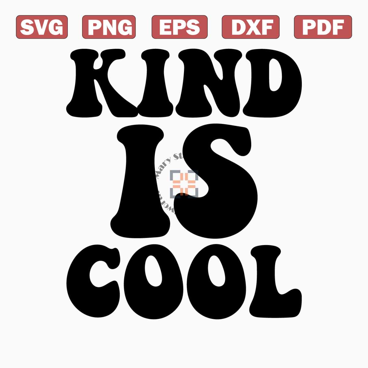 Kindness SVG, Kind is Cool SVG cut file, positive quote svg, | Inspire ...