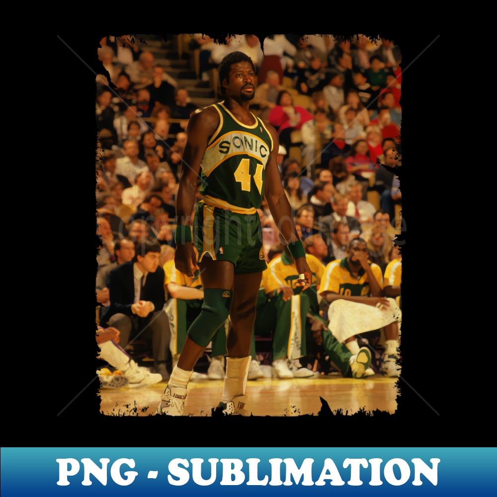Michael Cage Michael Cage Vintage Design Of Basketball 70s | Inspire Uplift