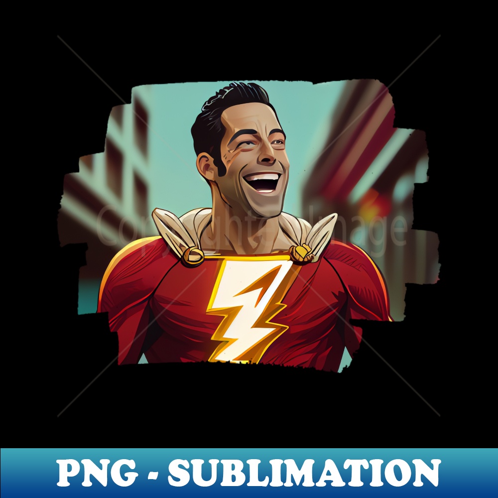 Shazam Fury of the Gods - PNG Transparent Sublimation Design - Inspire ...