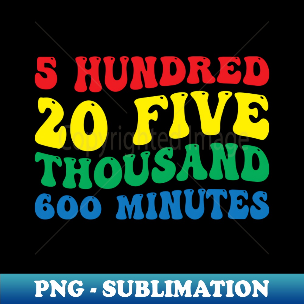 5 Hundred 20 Five Thousand 600 Minutes Quote Rent - Retro PN | Inspire ...