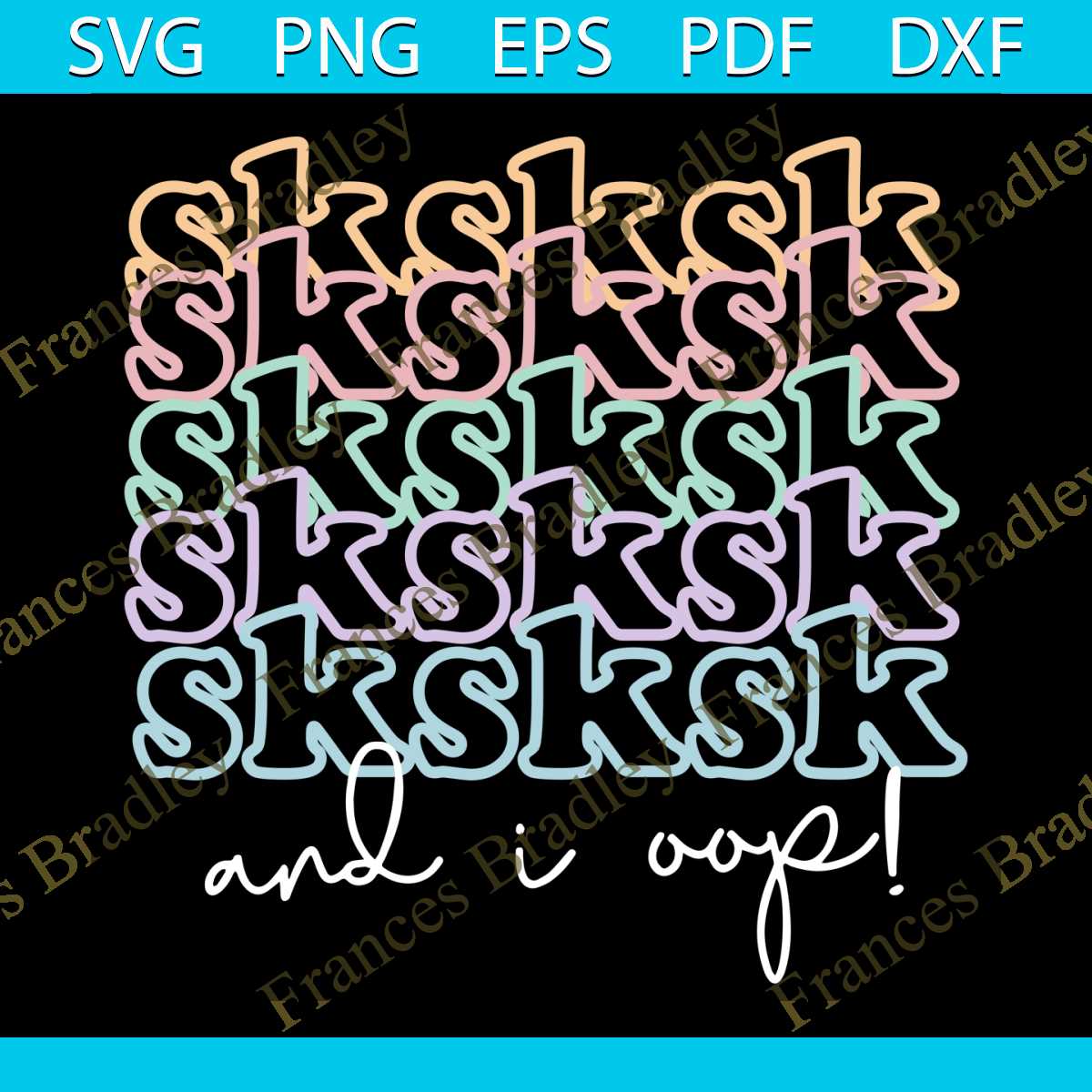 SkSkSkSk Svg, Trending Svg, Neon Letter Svg, Hot Trend Svg, | Inspire ...