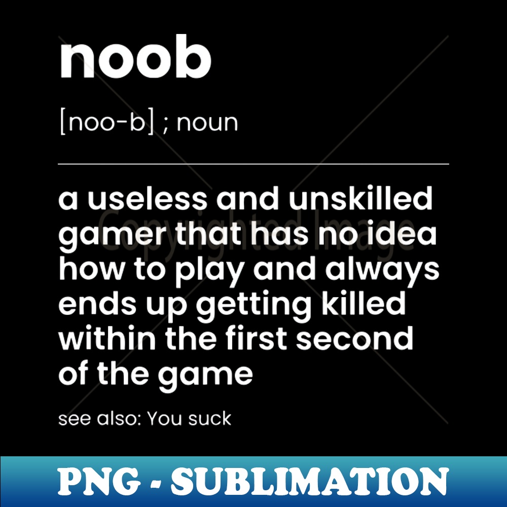Funny Gamer Noob Definition Online PC Video Game Gaming - In | Inspire ...