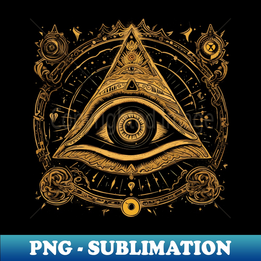 All Seeing Eye - PNG Sublimation Digital Download - Perfect | Inspire ...