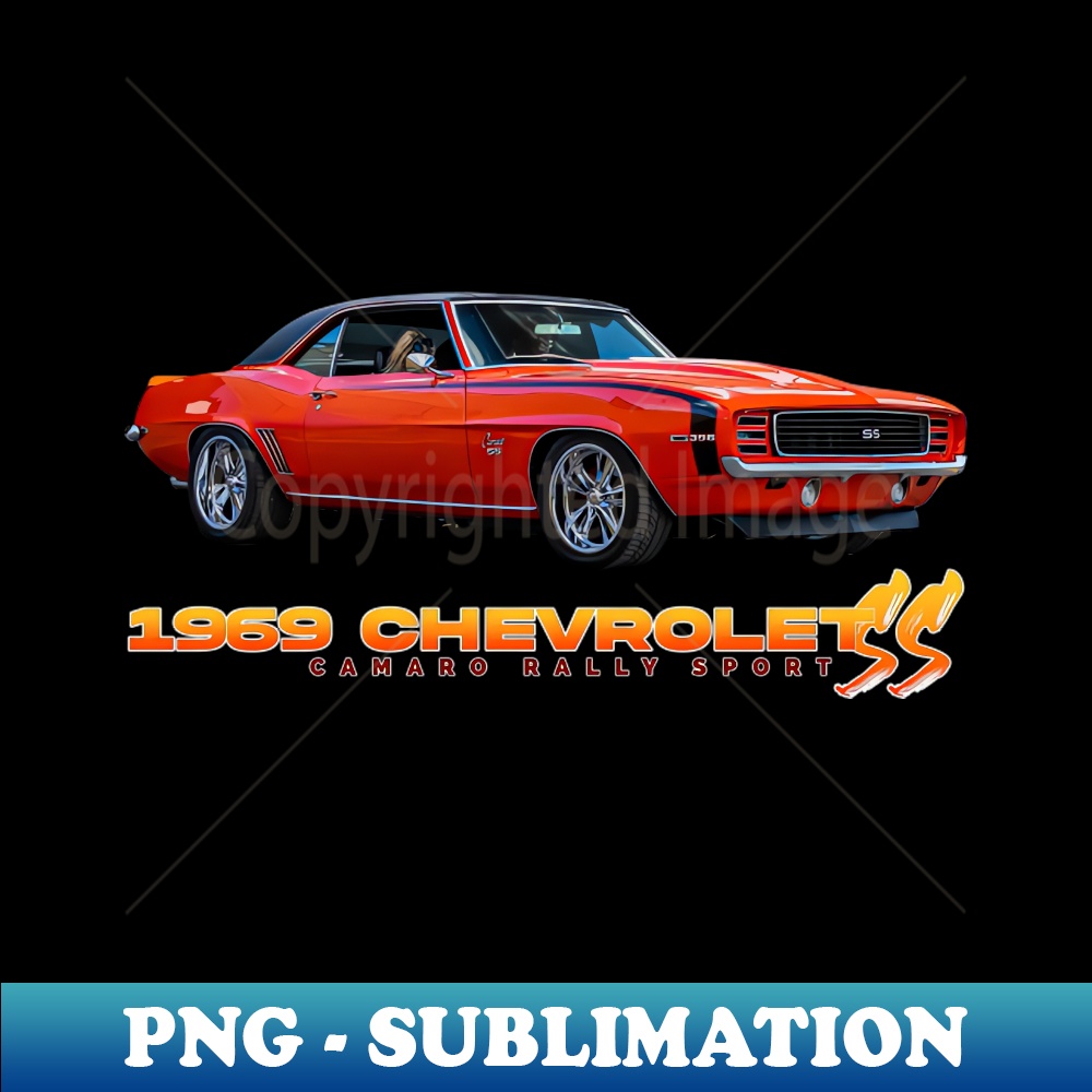 1969 Chevrolet Camaro Rally Sport SS - Digital Sublimation D | Inspire ...