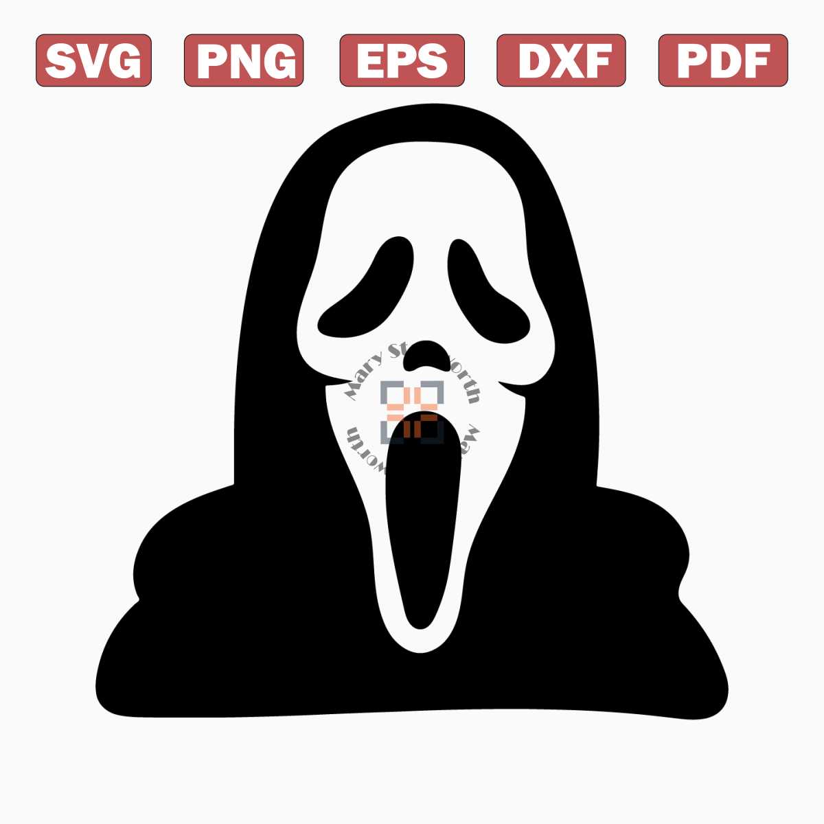 Scream face svg, Scream Movie Ghost Face, ghost face svg, gh | Inspire ...
