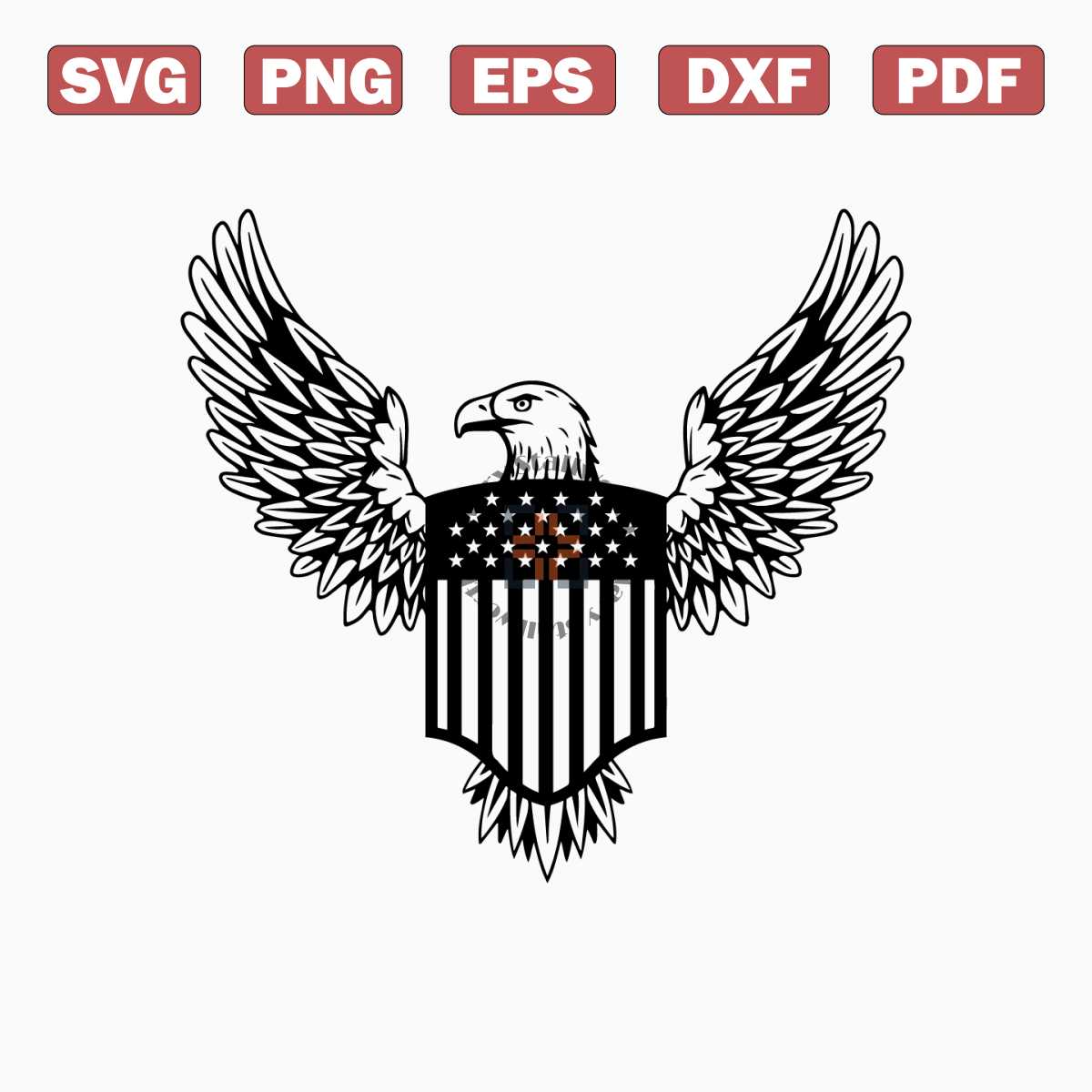 American Eagle SVG | USA Shield SVG | United States America | Inspire ...