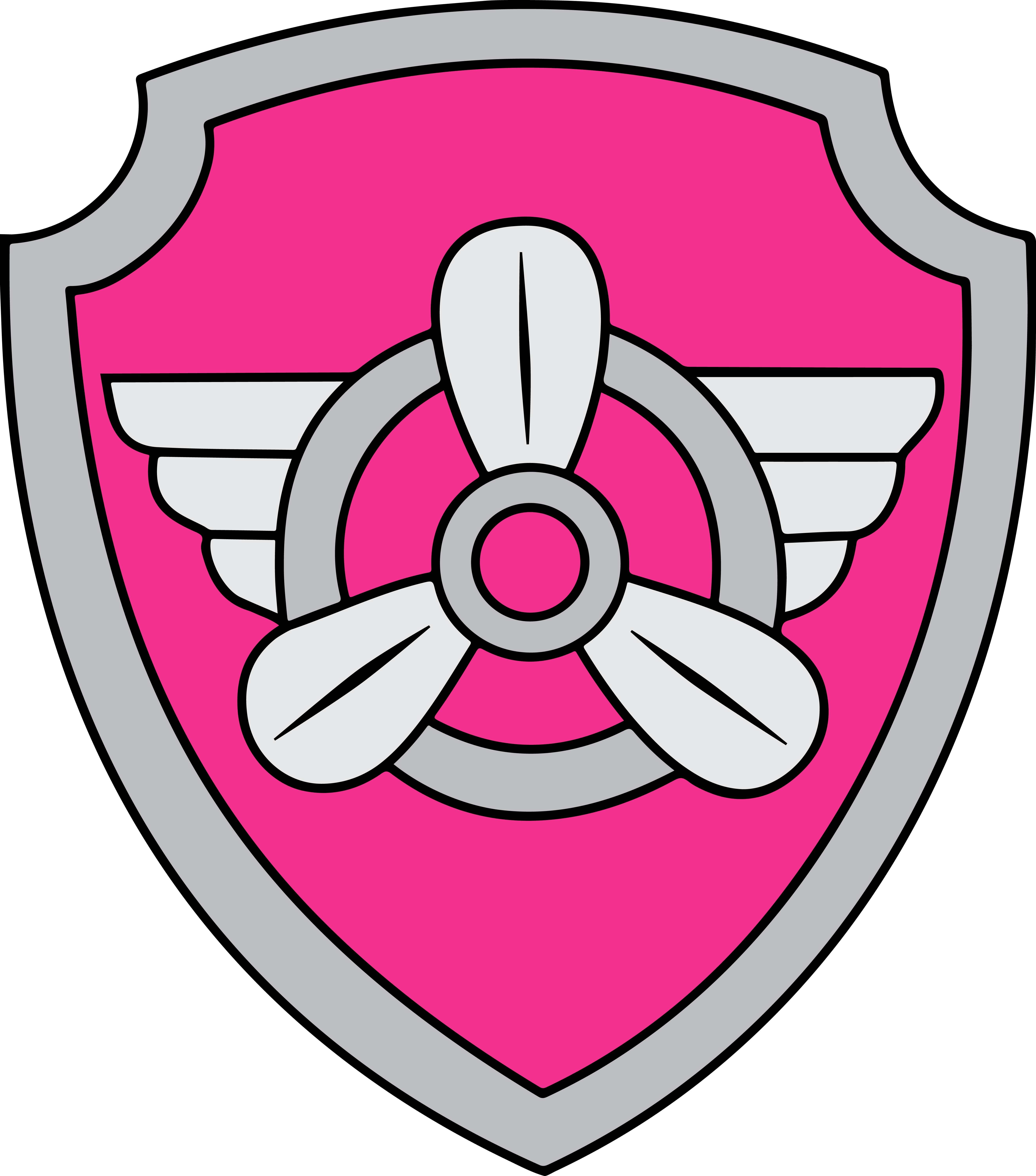 Skye Badge Svg, Paw patrol Svg, Paw patrol logo Svg, Paw pat | Inspire ...