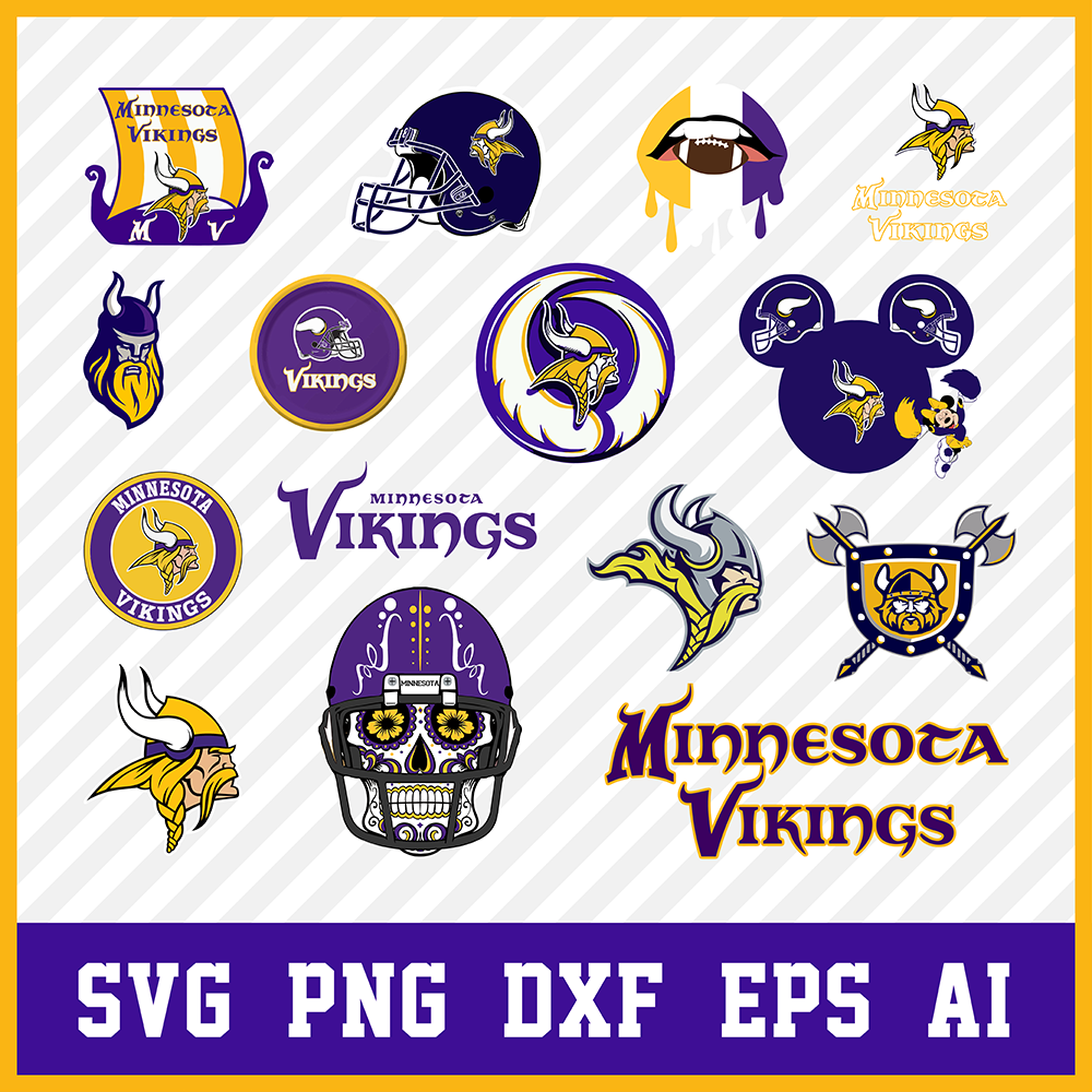 Minnesota Vikings Svg - Minnesota Vikings Logo Png - Minneso - Inspire ...