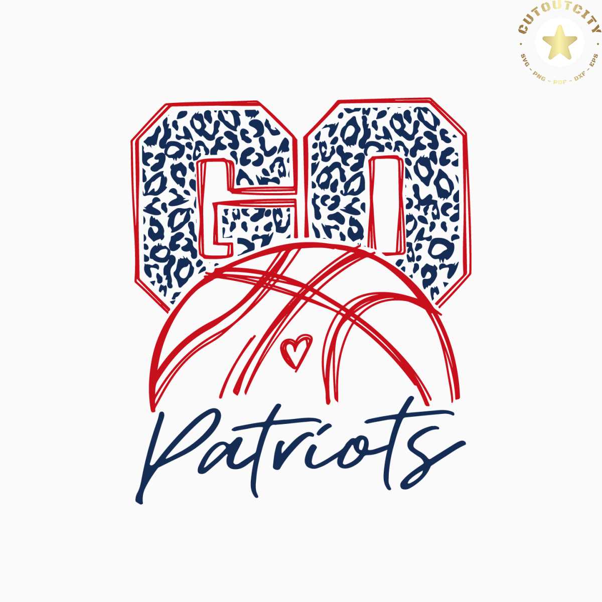 Go Patriots Basketball SVG,Patriots svg,Go Leopard Patriots | Inspire ...