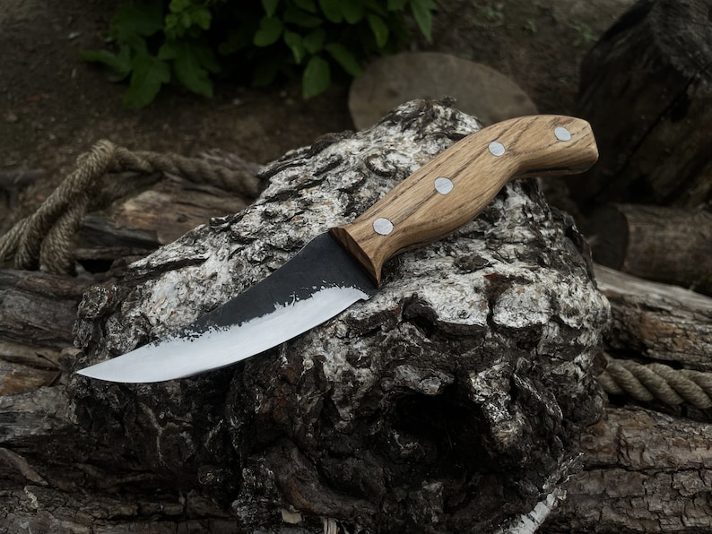 Hand Forge Bushcraft Knife. Camping knife handmade. bushcraf | Inspire ...