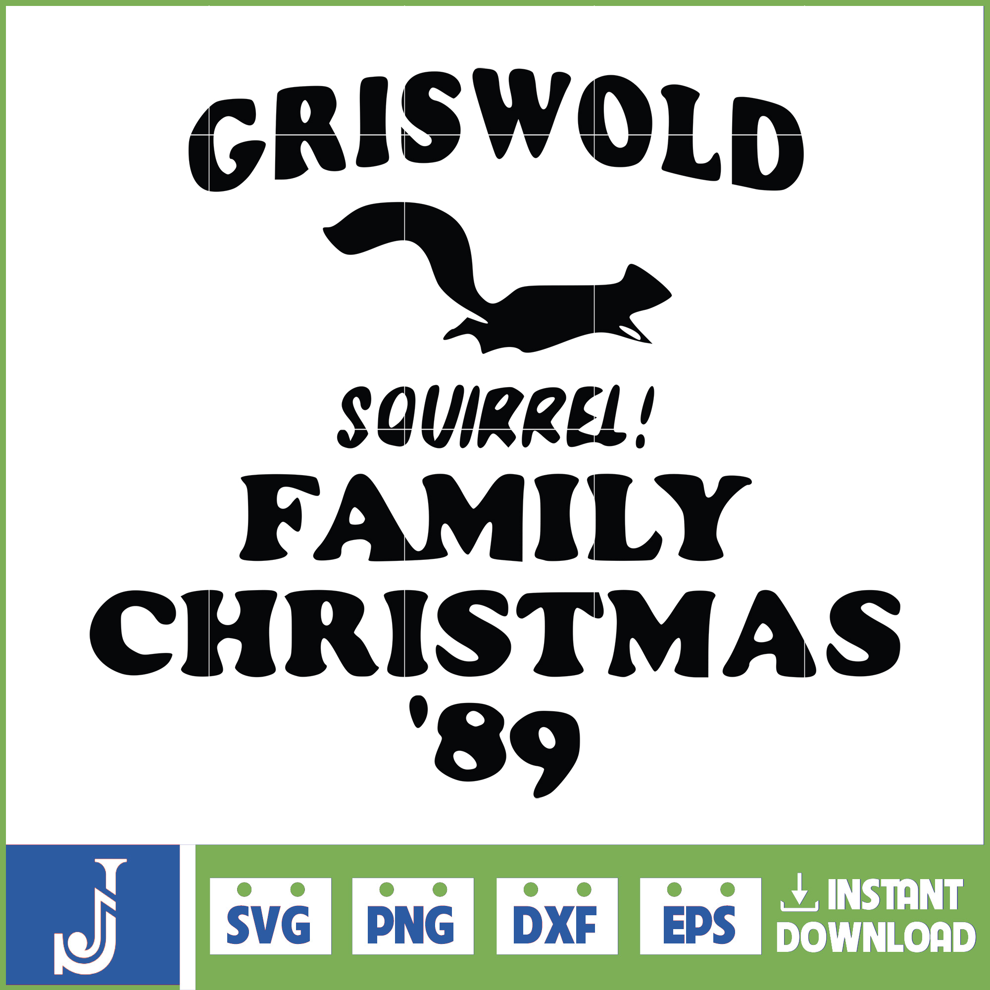 Christmas Vacation Svg, Griswold Squirrel Family Christmas 1 | Inspire ...