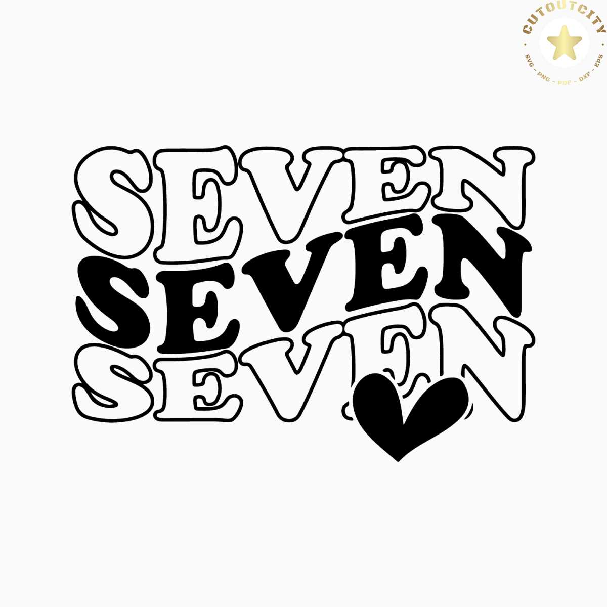 7th Birthday SVG PNG PDF, Seven Svg, Birthday Girl Shirt Svg - Inspire ...